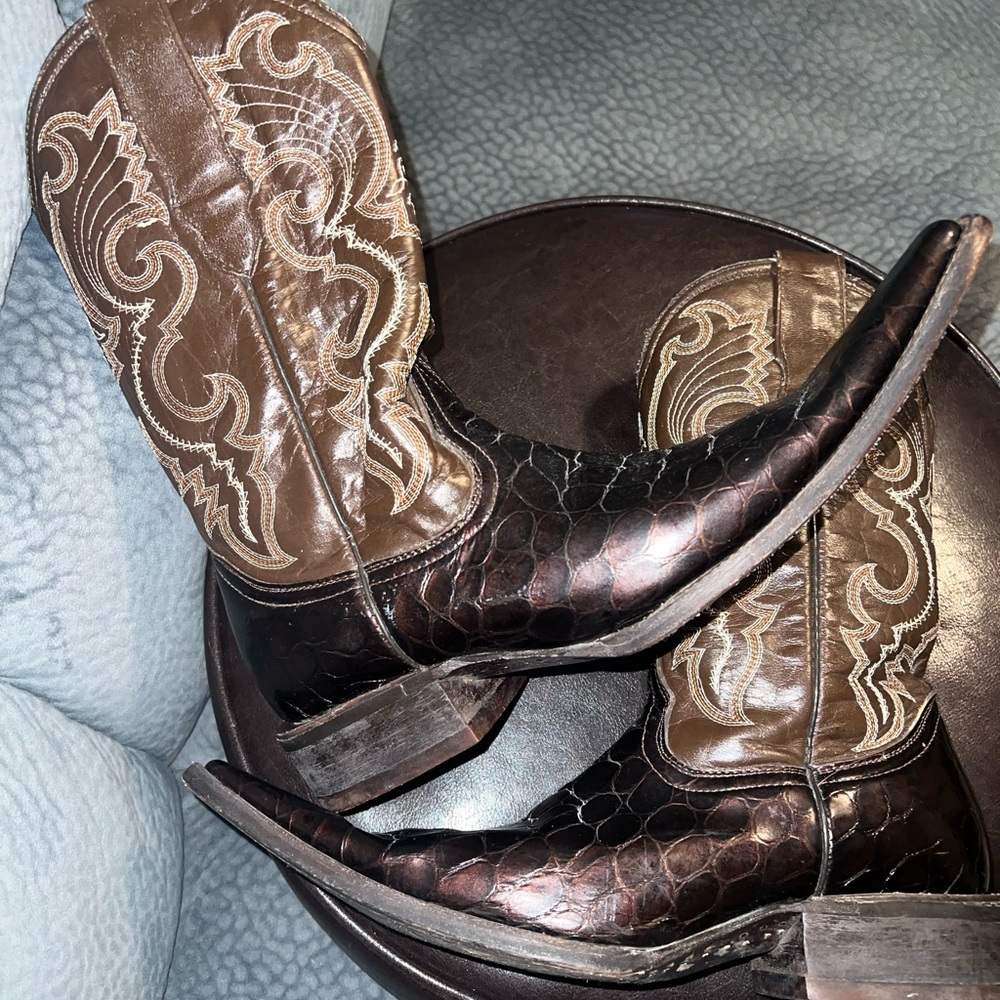 El General 1901 Cowboy Western Mexico Boots Mens Us S… - Gem